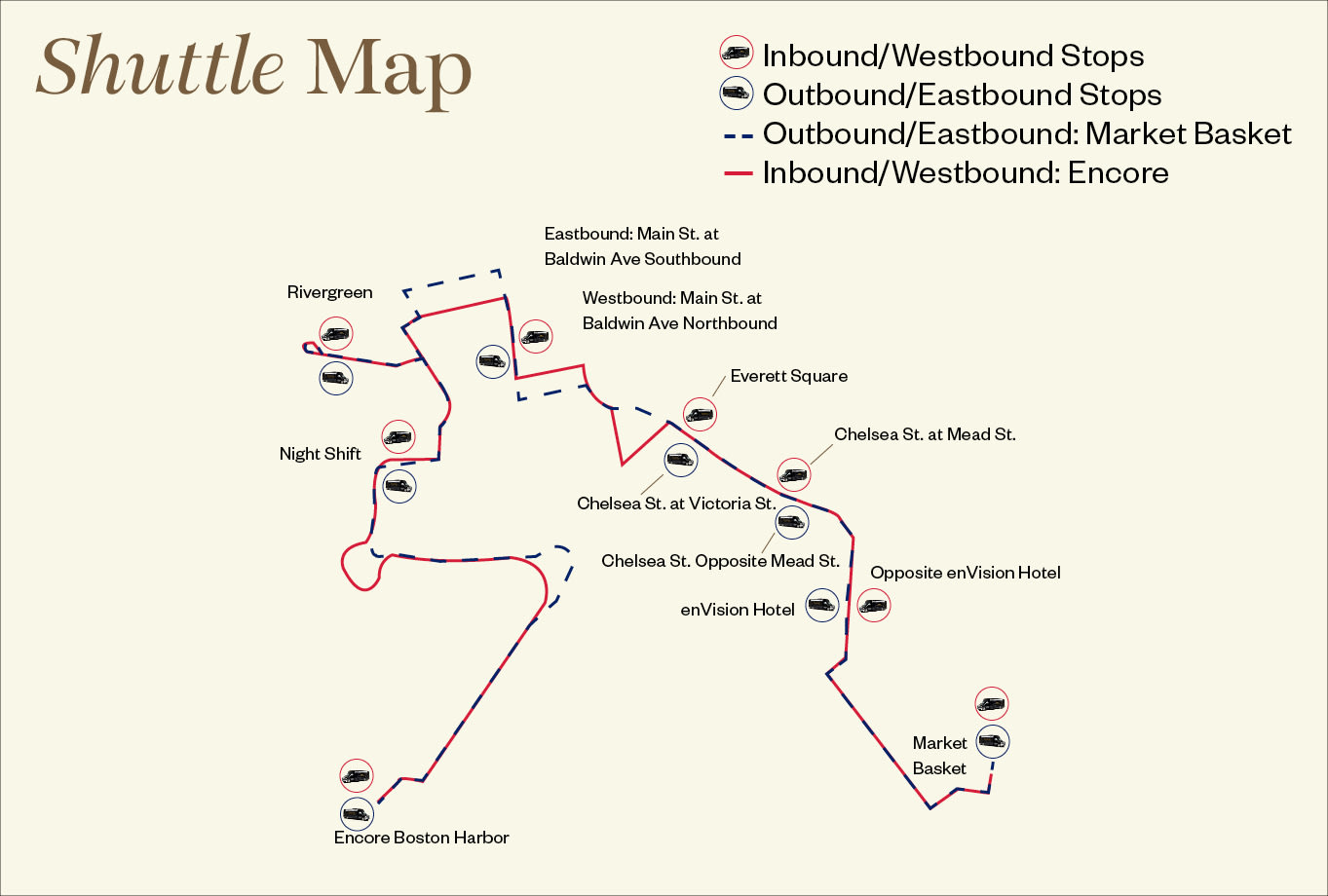 Free Shuttle Service | Encore Boston Harbor