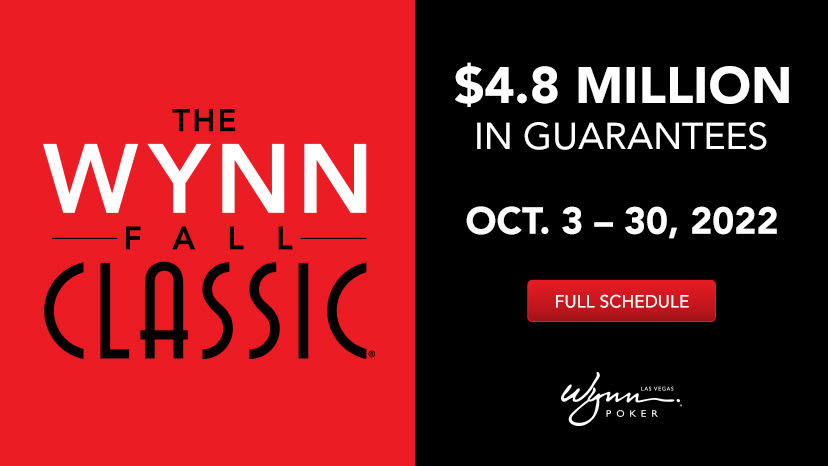Las Vegas Poker Room & Tournaments | Wynn Las Vegas & Encore