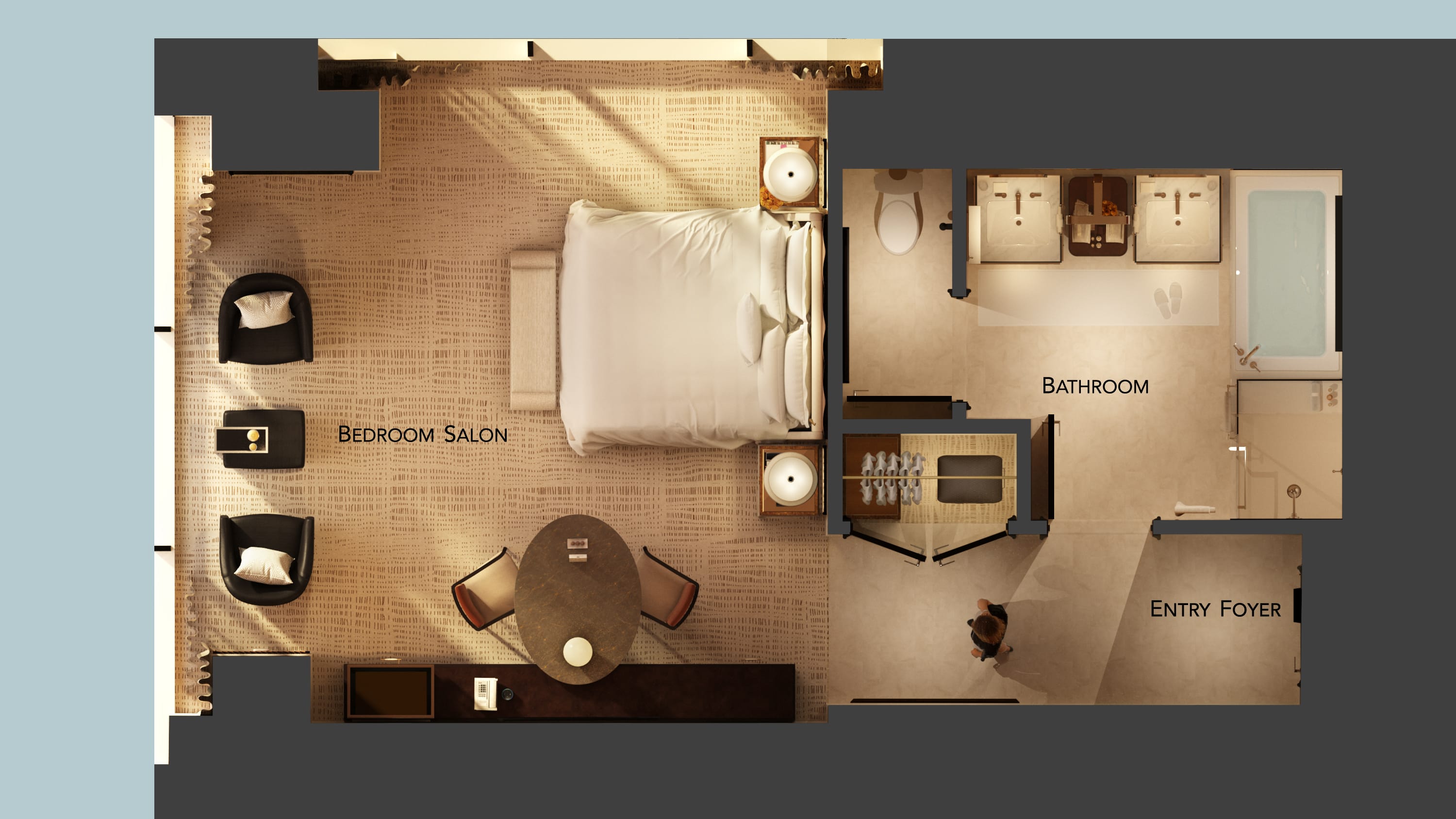 Wynn Luxury Panoramic Corner Room | Wynn Las Vegas